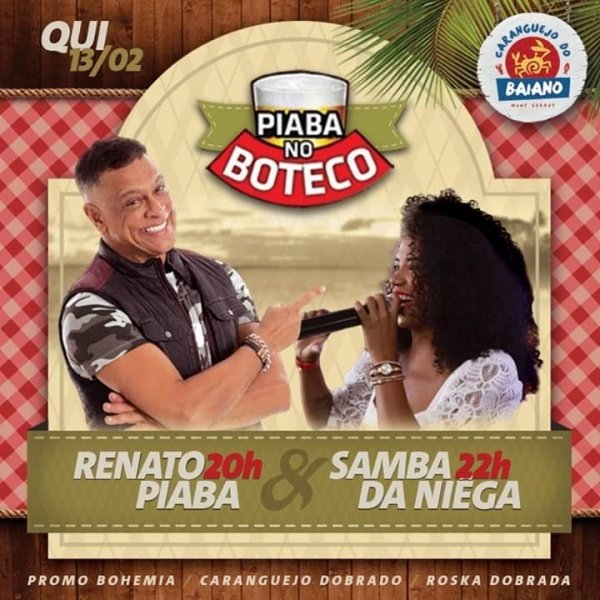 Piaba no Boteco em Salvador - Sympla