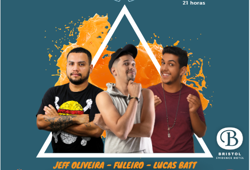 STAND UP com Fuleiro, Lucas Batt e Jeff Oliveira em Goiânia - Sympla