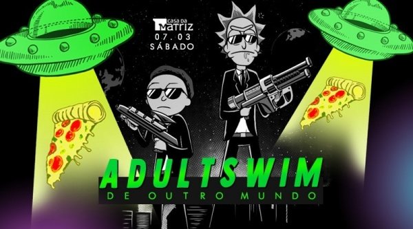 Adult Swim de Outro Mundo! Karaokê, Pizzas, Fritas, Fliper & PS4! em ...