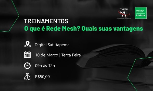 O que é Rede Mesh? Quais suas vantagens - Itapema em Itapema - Sympla