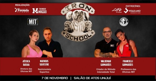IRON SCHOOL em Ijuí - Sympla