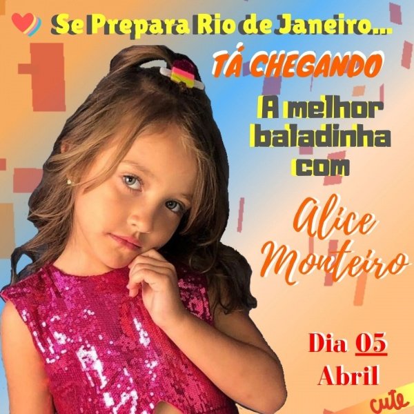 Baladinha com Alice Monteiro em Rio de Janeiro - Sympla