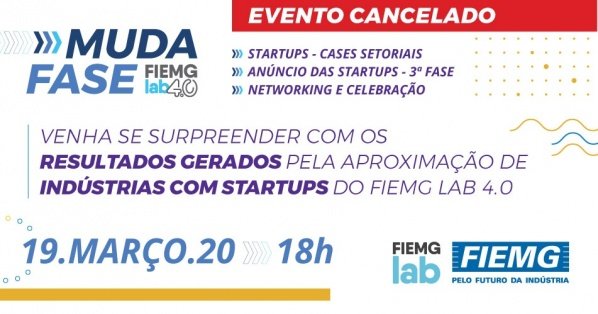 FIEMG Lab 4.0 - Muda Fase em Belo Horizonte - Sympla