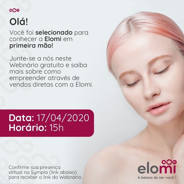Lançamento Exclusivo Elomi - online - Sympla