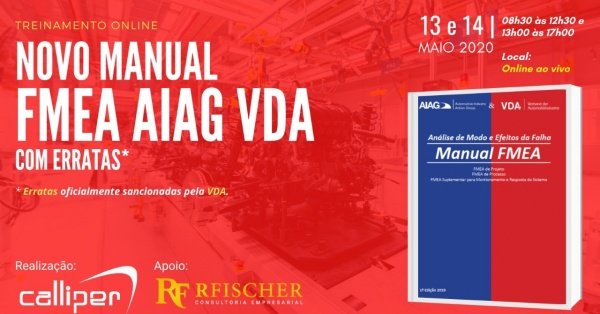 FMEA - AIAG & VDA (1a. Edição) - online - Sympla