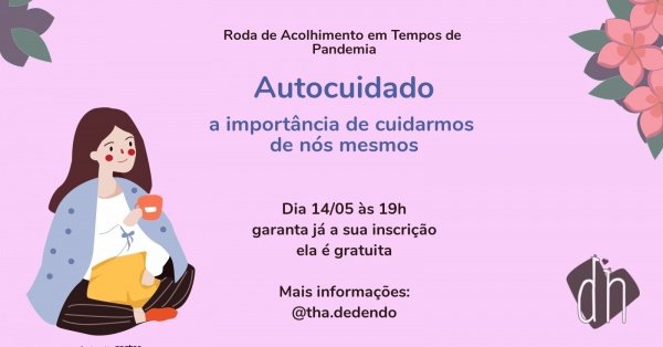 Roda de Acolhimento 02 - Autocuidado - online - Sympla