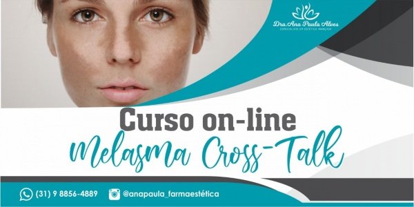 CURSO MELASMA CROSS TALK - online - Sympla