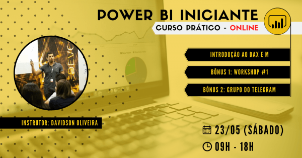 Power BI Nível Iniciante - Curso Prático Online - online - Sympla