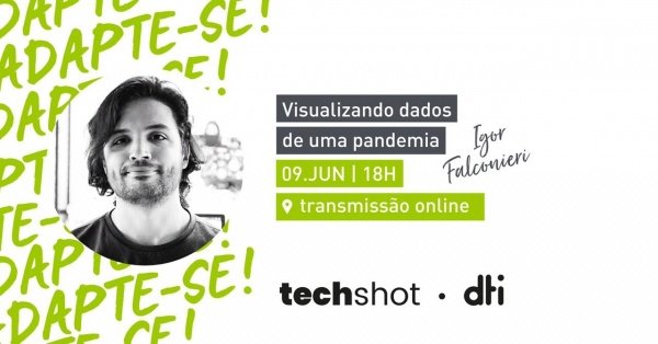 Techshot: Visualizando Dados de uma Pandemia - online - Sympla