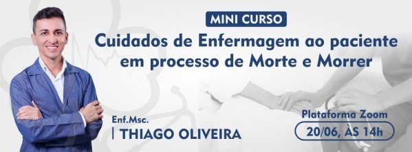 Mini Curso: Cuidados de Enfermagem ao Paciente em Processo de Morte e ...