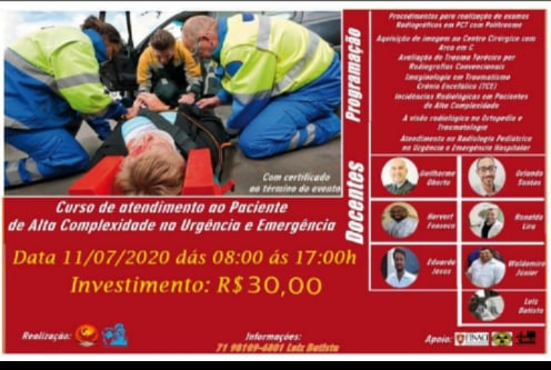 Curso de atendimento ao Paciente de Alta Complexidade na Urgência e ...