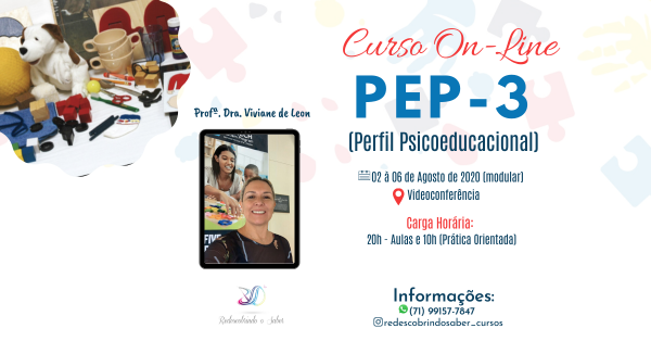 PEP-3 (Perfil Psicoeducacional) - online - Sympla