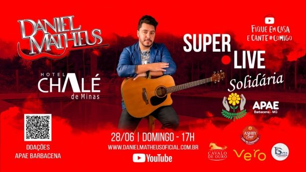 Super LIVE Daniel Matheus - online - Sympla