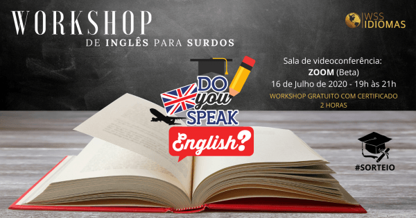 WORKSHOP DE INGLÊS PARA SURDOS - online - Sympla