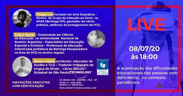 LIVE: CONTEXTO PANDÊMICO em Poá - Sympla