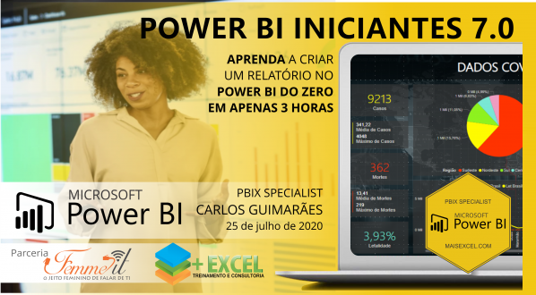 POWER BI INICIANTES 7.0 - online - Sympla