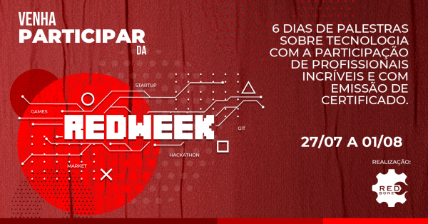RedWeek - Unity e suas aplicações - online - Sympla