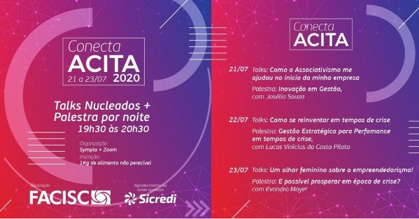 CONECTA ACITA 2020 - online - Sympla