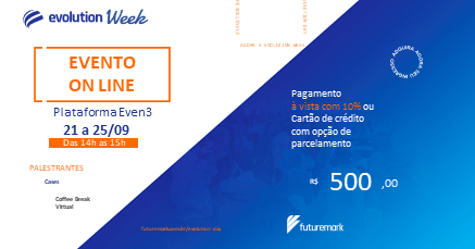 EVOLUTION WEEK 2020 - online - Sympla