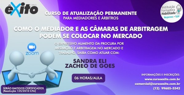 COMO O MEDIADOR E CÂMARAS DE ARBITRAGEM PODEM SE COLOCAR NO MERCADO ...
