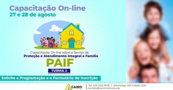 Capacitação sobre Serviço de Proteção e Atendimento Integral a Família ...