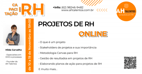 PROJETOS DE RH - online - Sympla