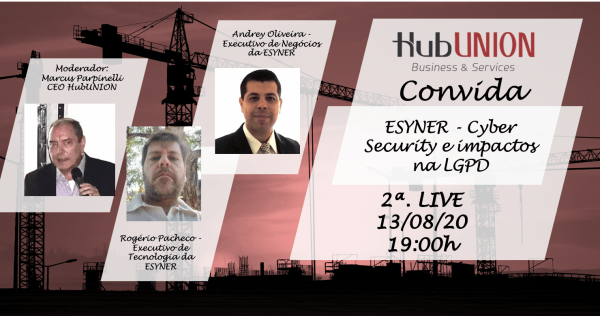 2a. Live HubUNION Convida ESYNER - online - Sympla