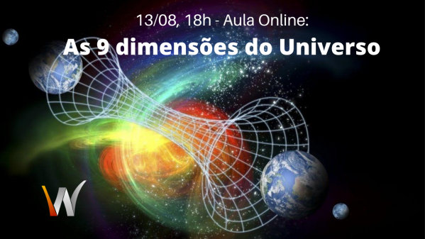 As Nove Dimensões do Universo - aula online - online - Sympla