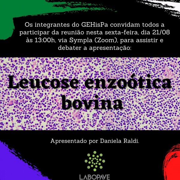 GEHisPa - Leucose enzoótica bovina - online - Sympla