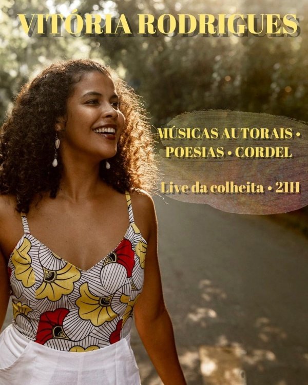 Live Vitória Rodrigues - online - Sympla