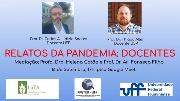 RELATOS DA PANDEMIA: DOCENTES - online - Sympla RELATOS DA PANDEMIA: DOCENTES - online - Sympla