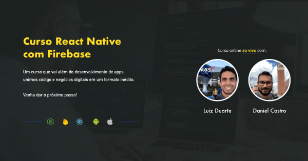 React Native com Firebase - online - Sympla
