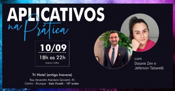 Workshop - Aplicativos na PRÁTICA em Brusque - Sympla