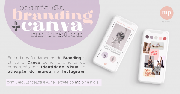 Teoria de Branding + Canva na prática - online - Sympla