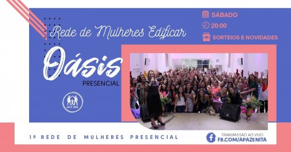 Rede de Mulheres Edificar - Presencial em São Paulo - Sympla