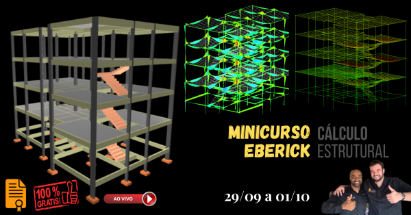 MINICURSO EBERICK - CÁLCULO ESTRUTURAL - online - Sympla