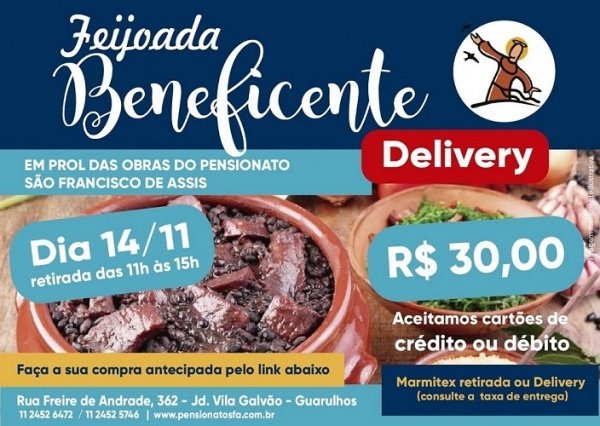FEIJOADA BENEFICENTE em Guarulhos - Sympla