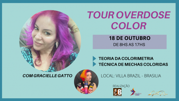 TOUR OVERDOSE COLOR- TÉCNICAS COLORIDAS em Brasília - Sympla