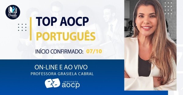 TOP AOCP ON-LINE - 07/10 - online - Sympla