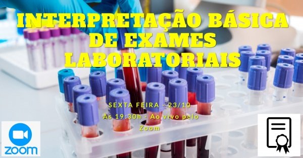 Interpretação básica de exames laboratoriais - online - Sympla