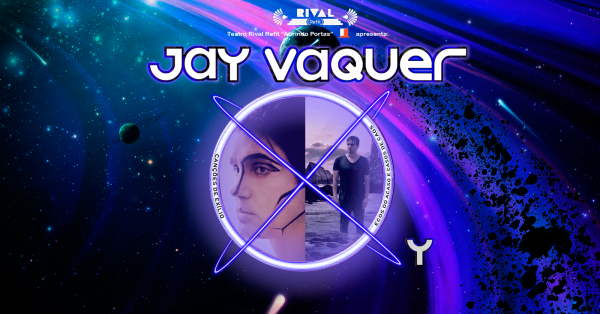 Jay Vaquer - Transmissão Ao Vivo - Teatro Rival Refit "Abrindo Portas" apresenta: - online - Sympla