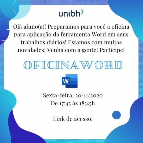 Oficina Microsoft Word - online - Sympla