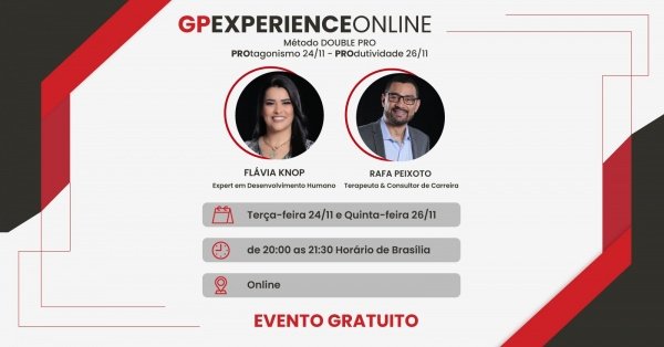 GP Experience Online - online - Sympla