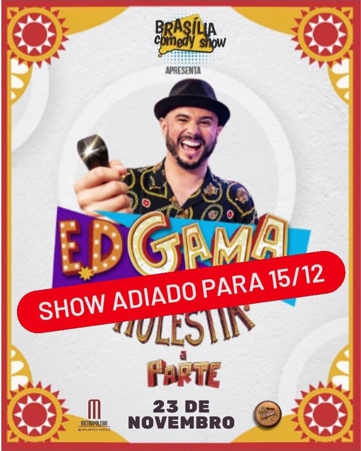 ED GAMA - show solo - Sympla