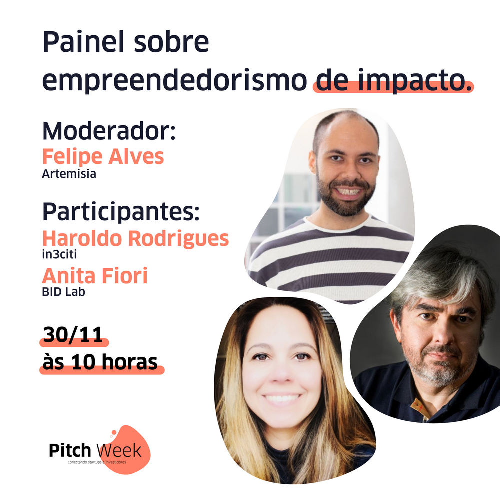 Pitch Week - Painel Especial de Empreendedorismo de Impacto - online ...