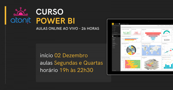 Curso de Power BI - Aulas Online Ao Vivo - online - Sympla
