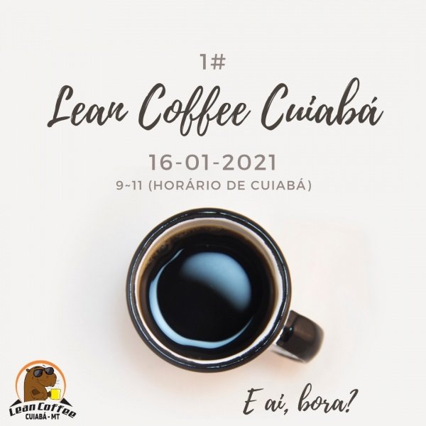 #1 Lean Coffee Cuiabá - online - Sympla