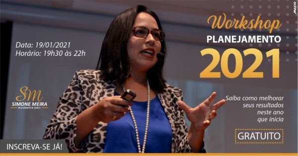 WorkShop Planejamento 2021 - online - Sympla