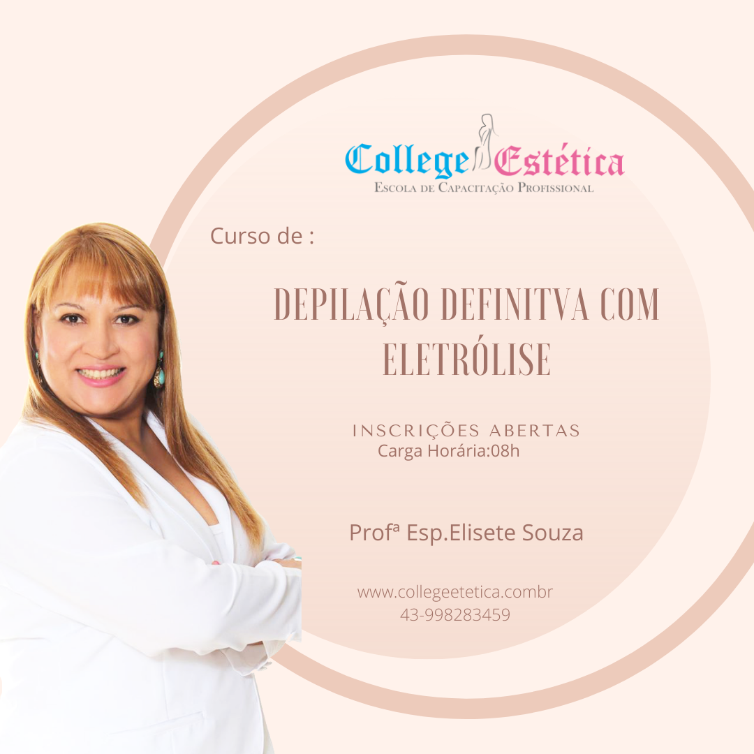 Curso De EstÉtica DepilaÇÃo Definitiva Com EletrÓlise Em Londrina