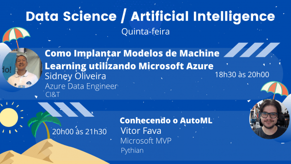 SQL Week Recife Conference - Dia 4: Data Science | Artificial Intelligence - online - Sympla